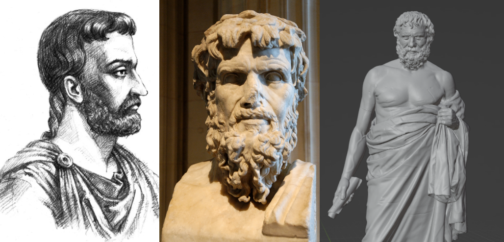 Why did our designers reconstruct the statue of a prehistoric Roman ...